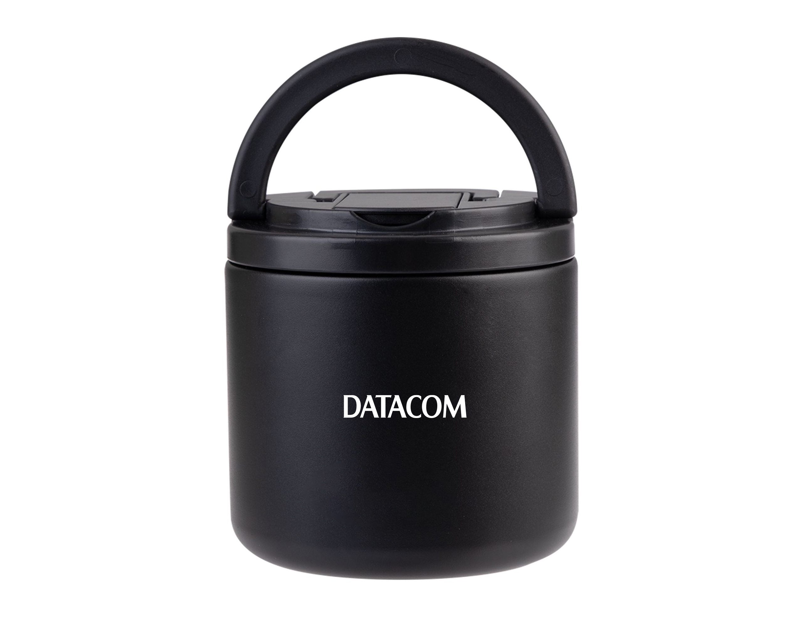 Datacom Oasis 550ml Vacuum Food Flask with Spork – Datacom Merchandise Store